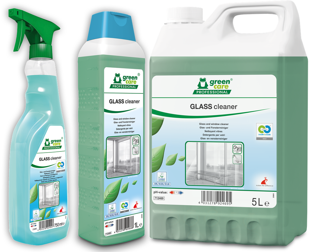 GLASS cleaner (Green care 4) en 5L- vitre écologiq. | Materne Dormal