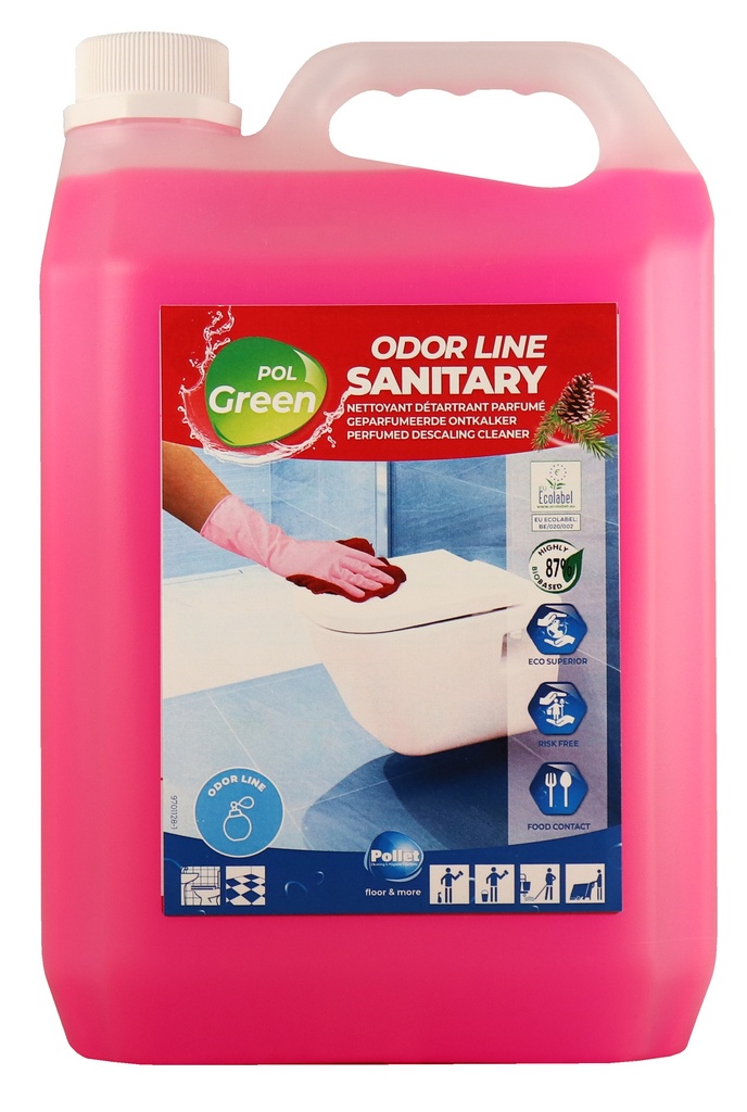 POLGREEN Odorline Sanitary en 5L | Materne Dormal